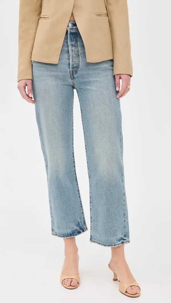 LEVI'S Ribcage Straight Ankle Jeans - Let's Share