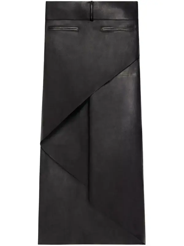 COURREGES Infinity Midi Skirt - Black