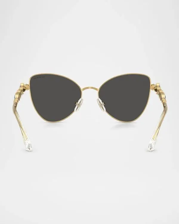 SWAROVSKI Butterfly Sunglasses - Gold