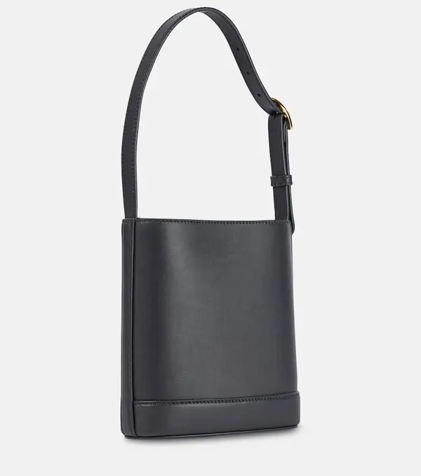 Gucci 73 Mini Leather Bucket Bag - Black | Editorialist