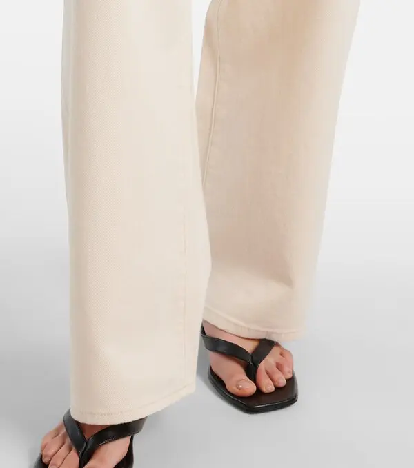 RÓHE High-rise Wide-leg Jeans