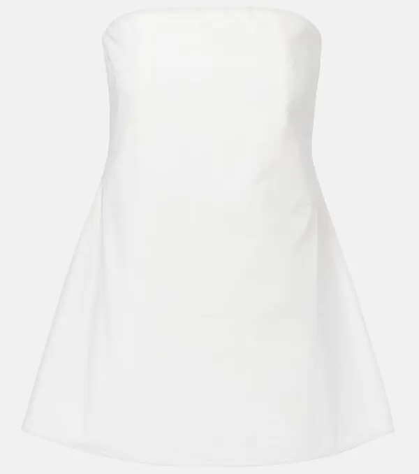 RÓHE Cotton Corset Top