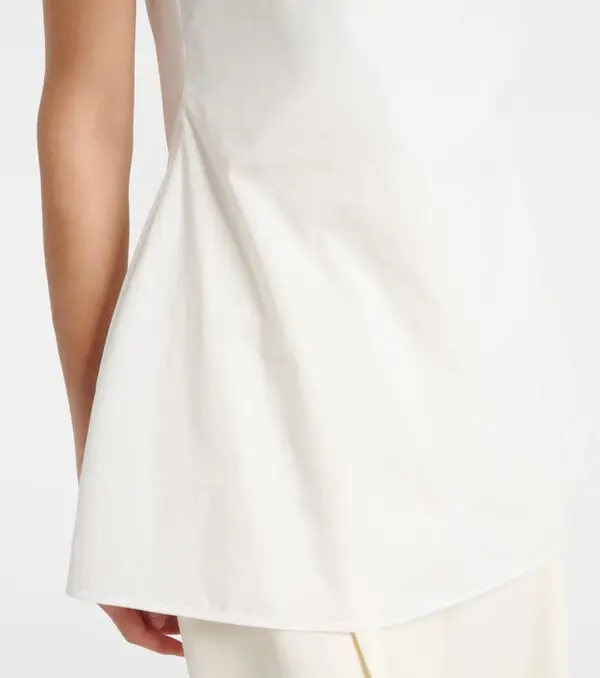RÓHE Cotton Corset Top
