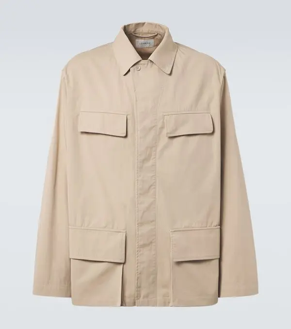 LEMAIRE Cotton Twill Overshirt