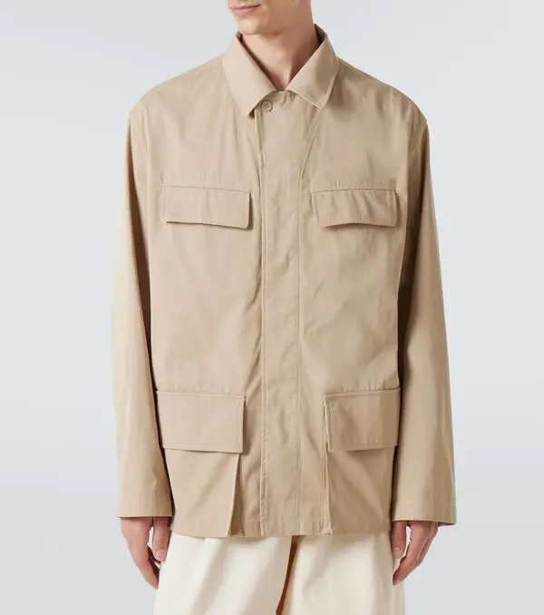 LEMAIRE Cotton Twill Overshirt