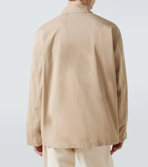 LEMAIRE Cotton Twill Overshirt