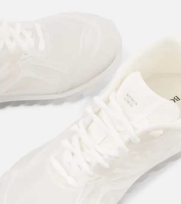 Bottega Veneta Orbit Lace-up Sneakers - White