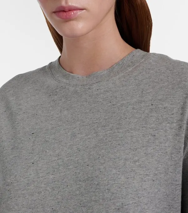 RÓHE Cotton Jersey T-shirt - Grey