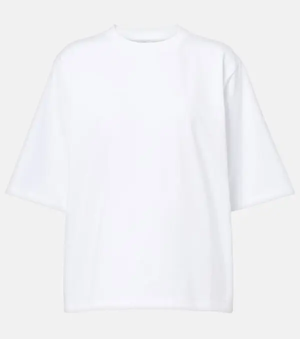 RÓHE Cotton Jersey T-shirt - White