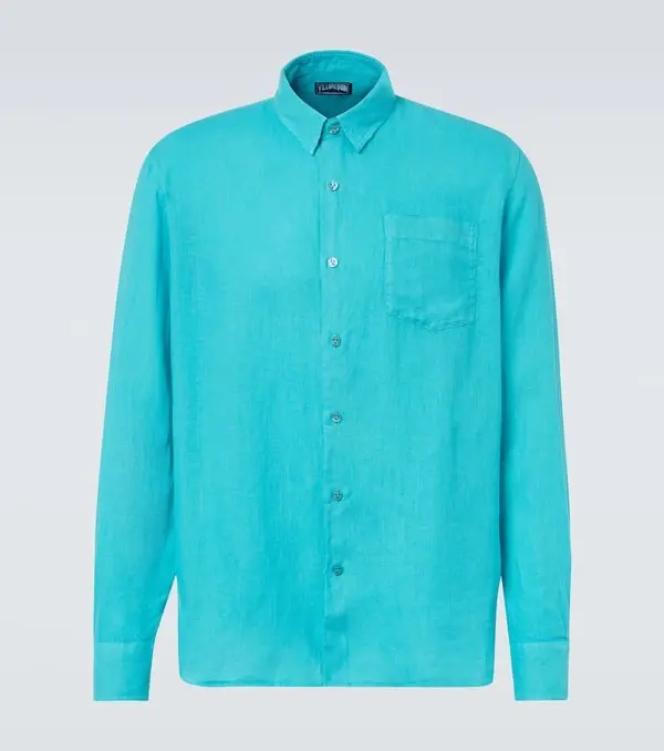 Vilebrequin Linen Shirt - Blue
