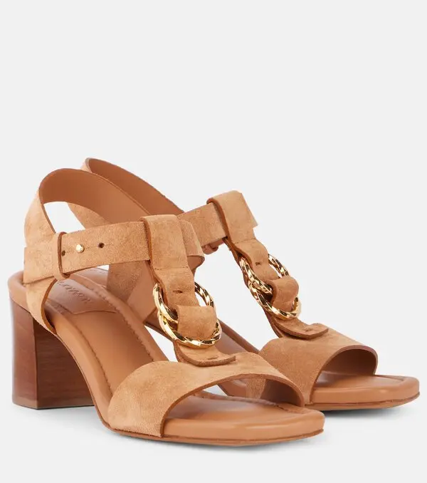 Ulla Johnson Milla Embellished Suede Sandals