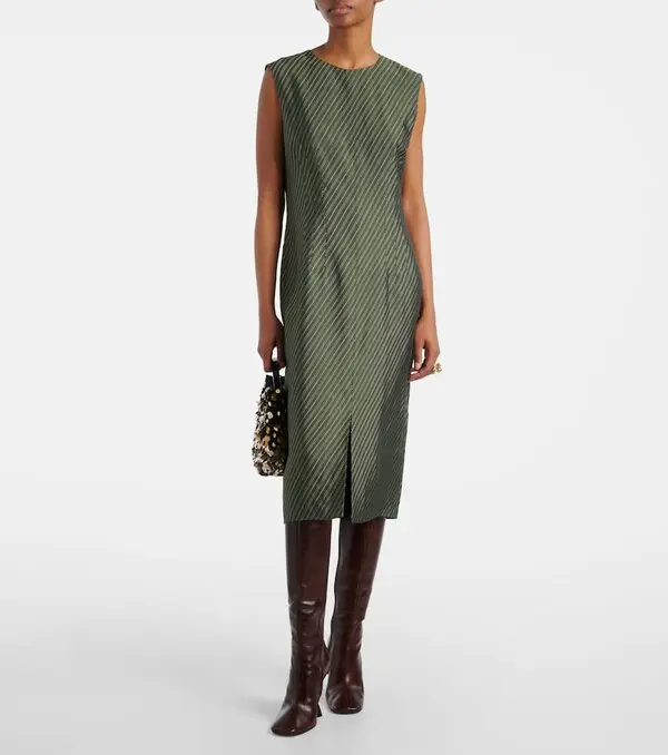 Dries Van Noten Delina Midi Dress
