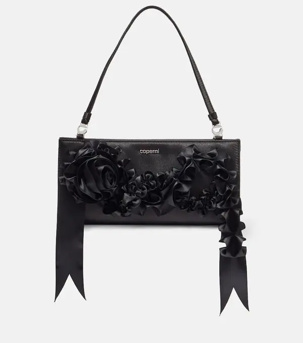 Coperni Logo Satin Clutch