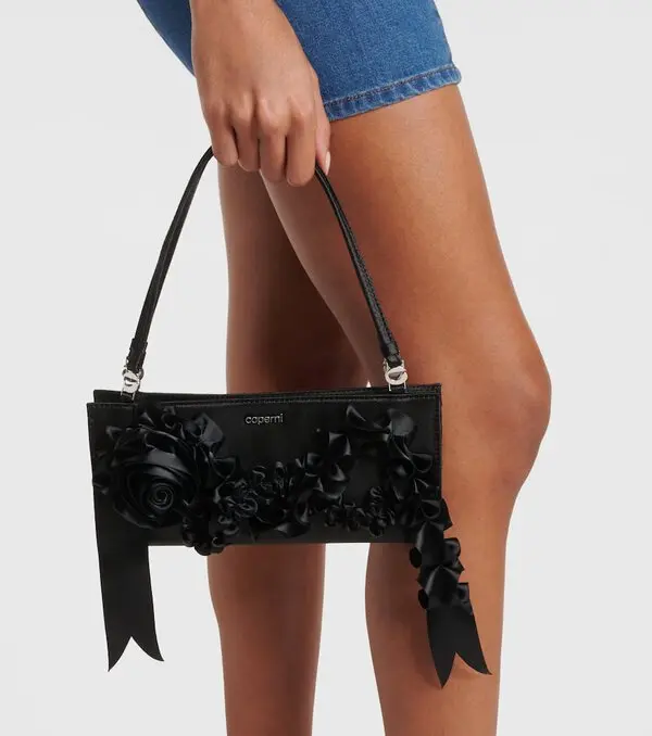 Coperni Logo Satin Clutch