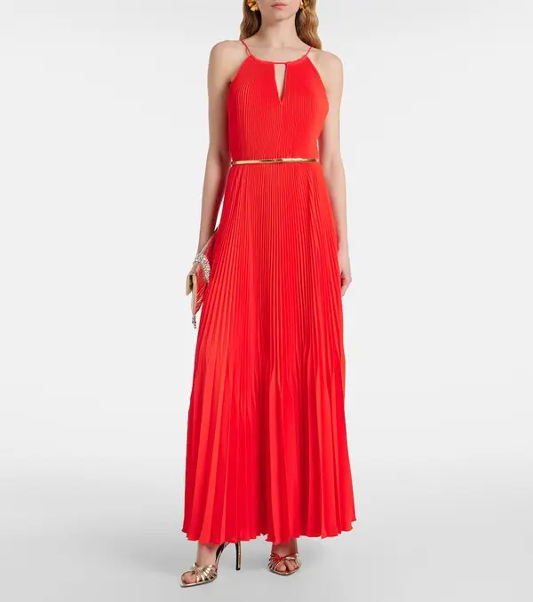 Max Mara Gersa Maxi Dress - Red