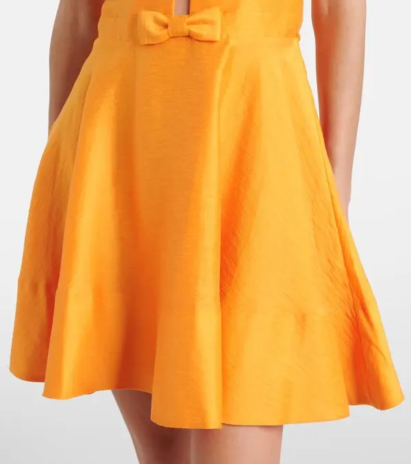 Rebecca Vallance Cera Cutout Halterneck Minidress