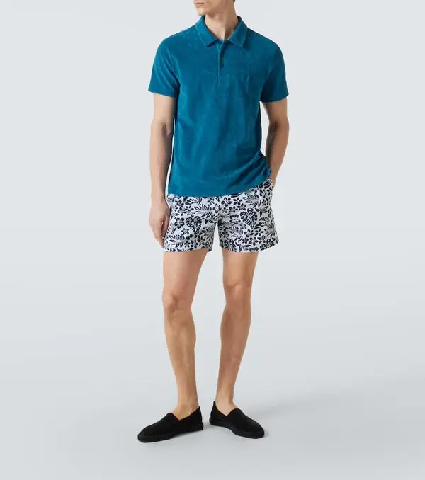 Vilebrequin Cotton-blend Terry Polo Shirt