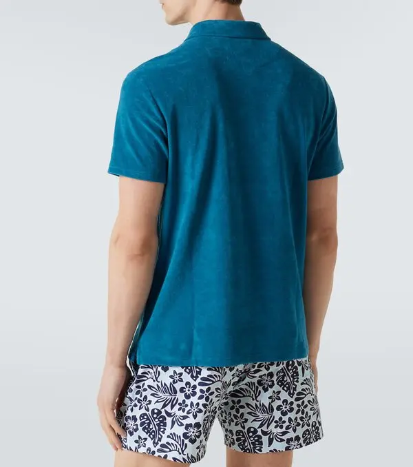 Vilebrequin Cotton-blend Terry Polo Shirt