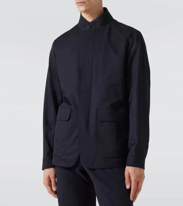 Zegna Motorin Technical Field Jacket