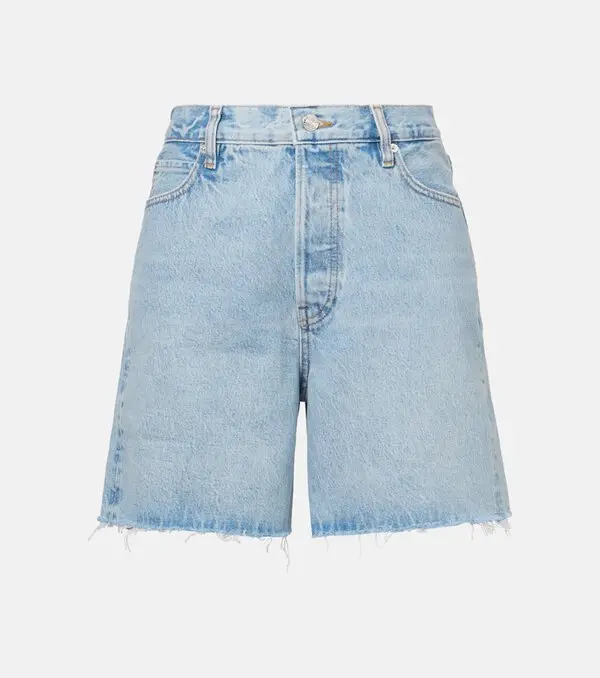 FRAME Timeless Denim Shorts - Blue