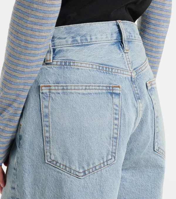 FRAME Timeless Denim Shorts - Blue