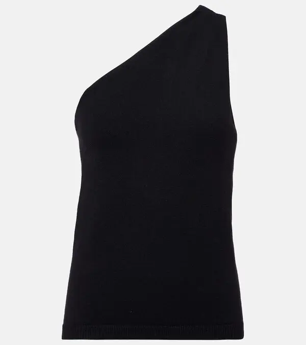 RÓHE One-shoulder Wool-cashmere Top
