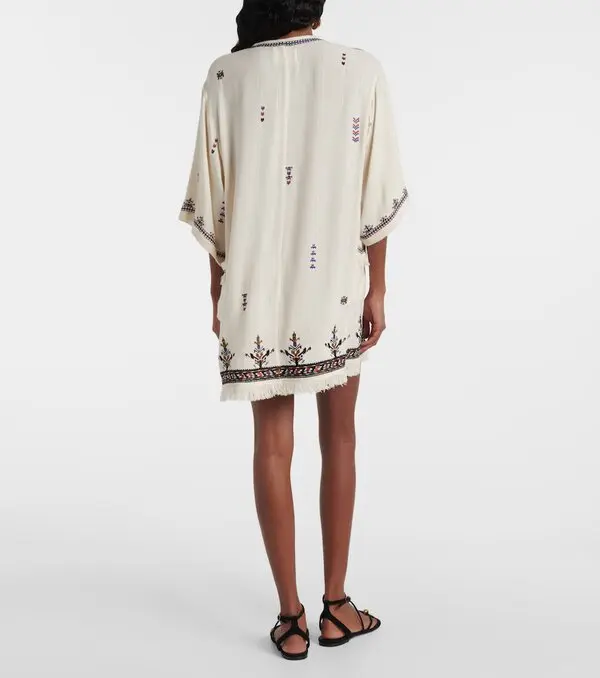 MARANT ETOILE Kressy Embroidered Minidress