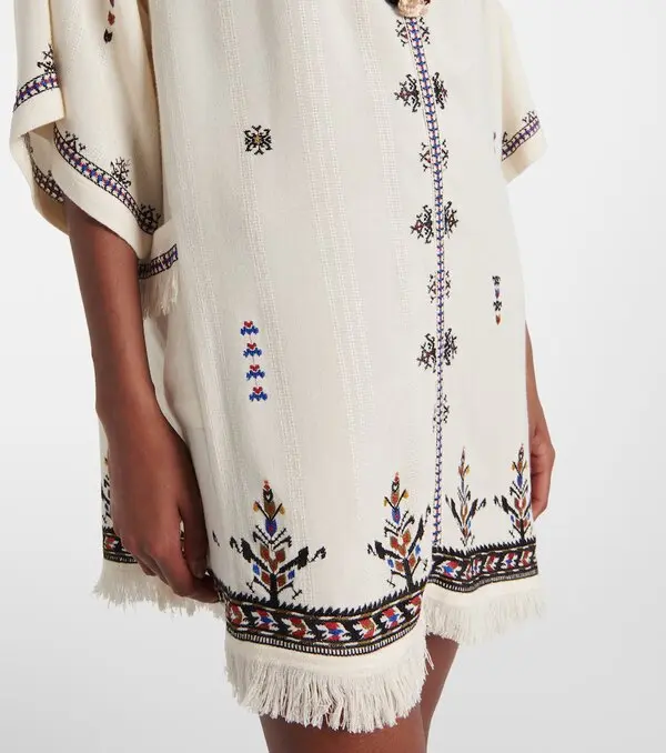 MARANT ETOILE Kressy Embroidered Minidress