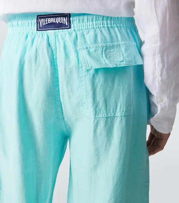 Vilebrequin Linen Wide Leg Trousers