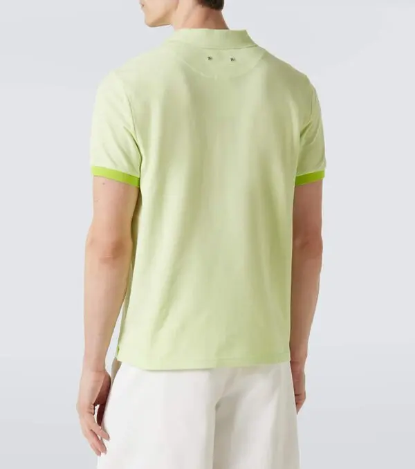 Vilebrequin Cotton Piqué Polo Shirt - Green