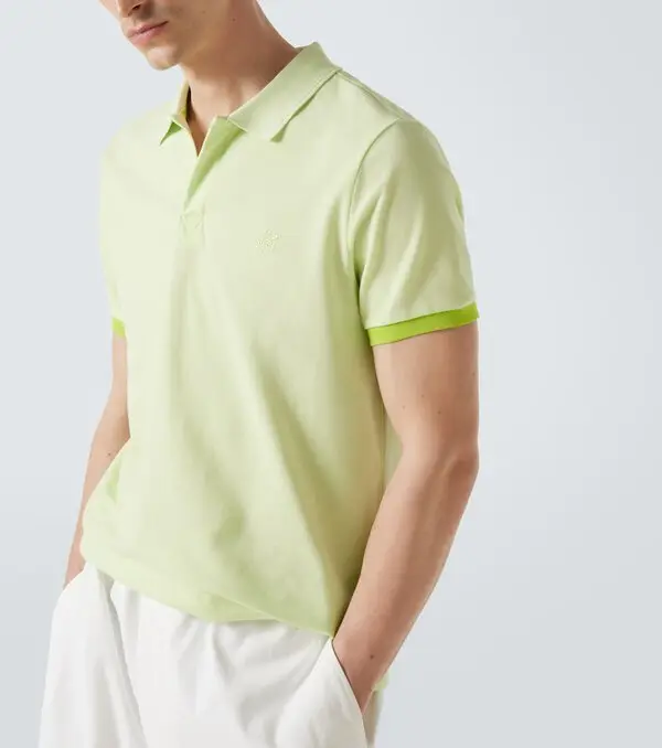 Vilebrequin Cotton Piqué Polo Shirt - Green