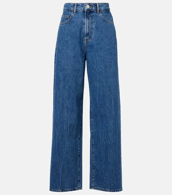 RÓHE High-rise Wide-leg Jeans