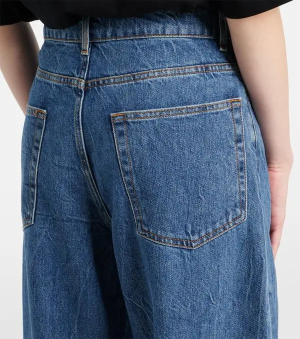 RÓHE High-rise Wide-leg Jeans