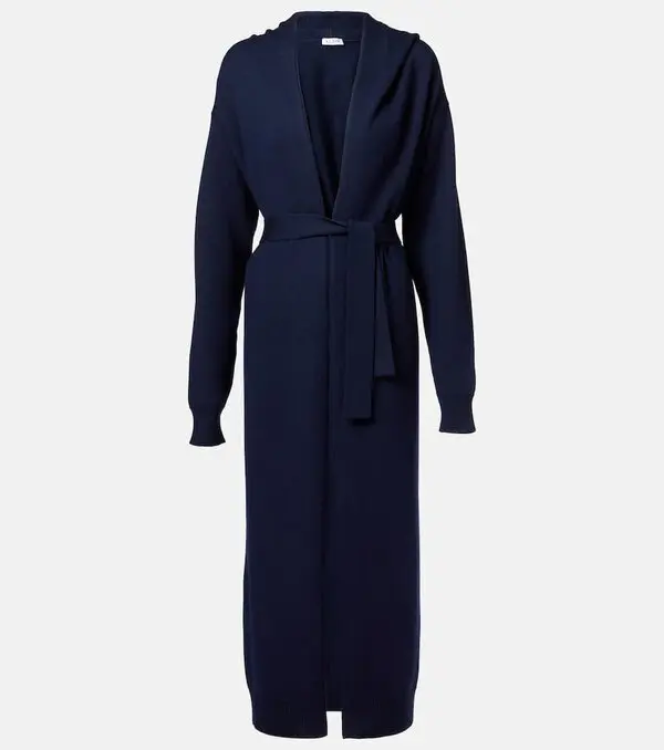 Alaïa Virgin Wool Cardigan With Detachable Belt