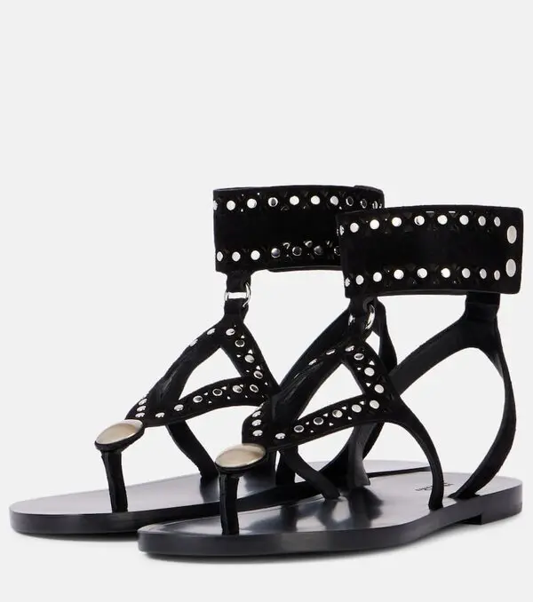 Isabel Marant Étoile Edil Studded Leather Sandals
