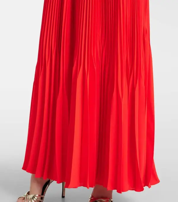 Max Mara Gersa Maxi Dress - Red