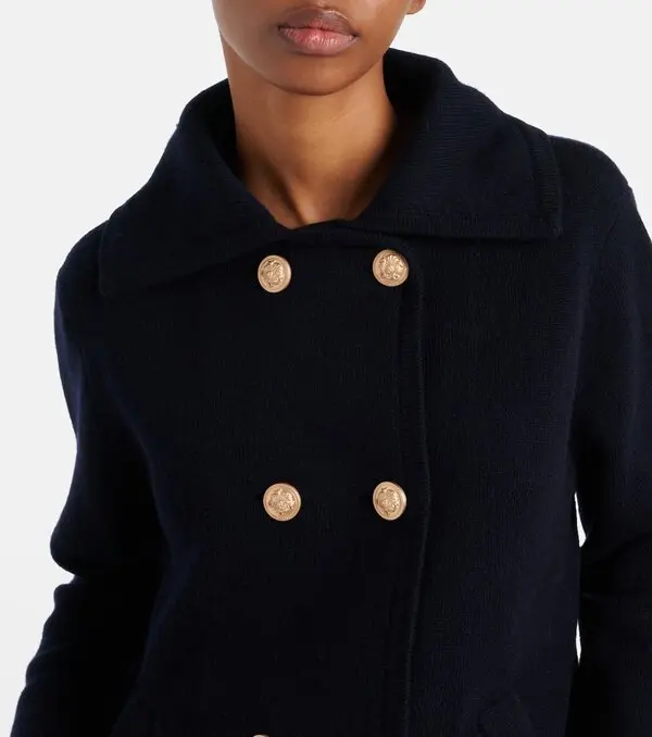 Jardin Des Orangers Double-breasted Wool And Cashmere Jacket