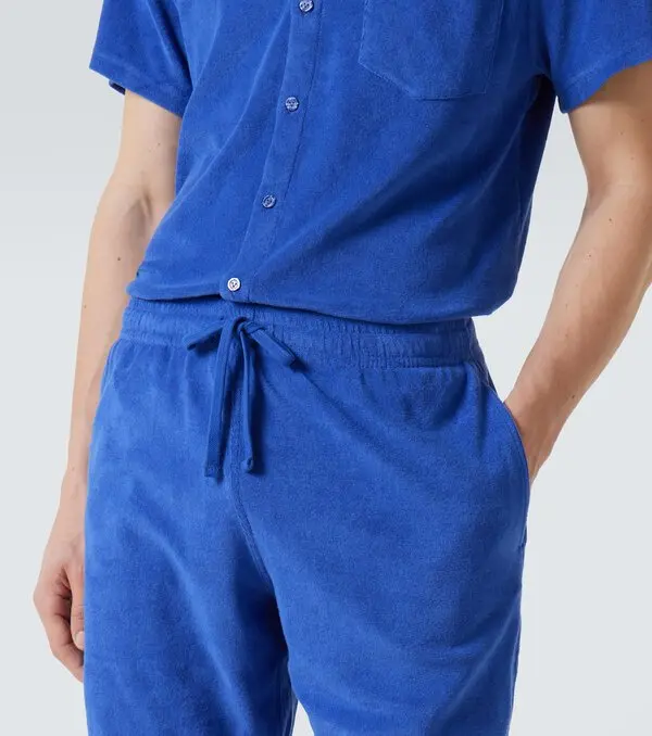Vilebrequin Cotton-blend Terry Bermuda Shorts