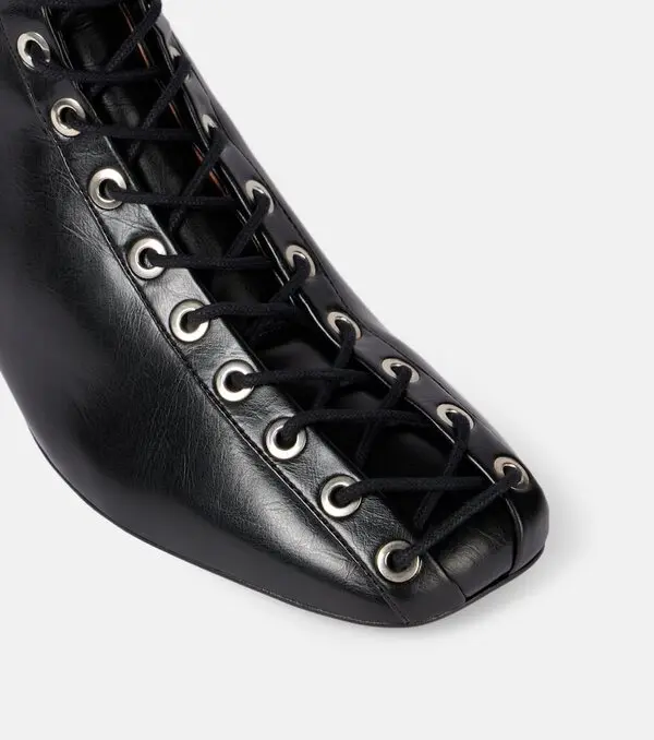 GANNI Lace-up Boots