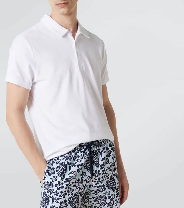 Vilebrequin Cotton-blend Terry Polo Shirt