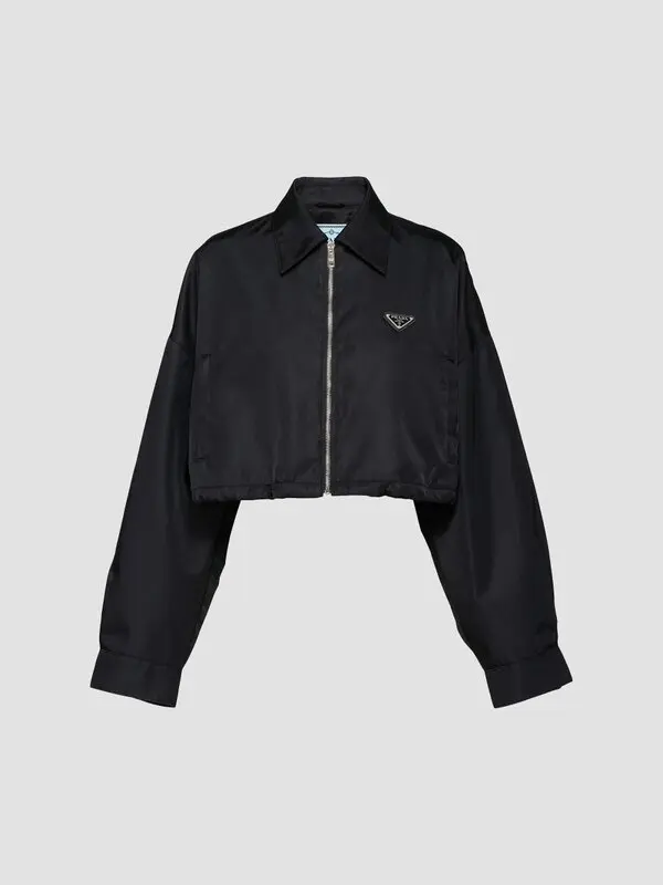Prada Re-nylon Blouson Jacket - Black
