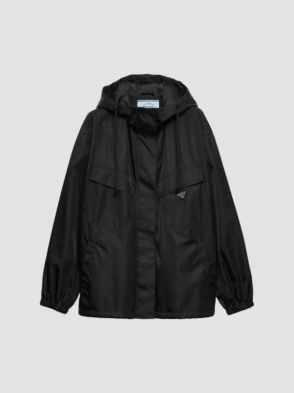 Prada Re-nylon Blouson Jacket - Black