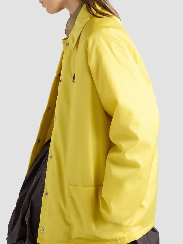 Prada Re-nylon Blouson Jacket - Yellow