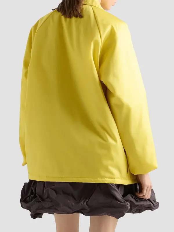 Prada Re-nylon Blouson Jacket - Yellow