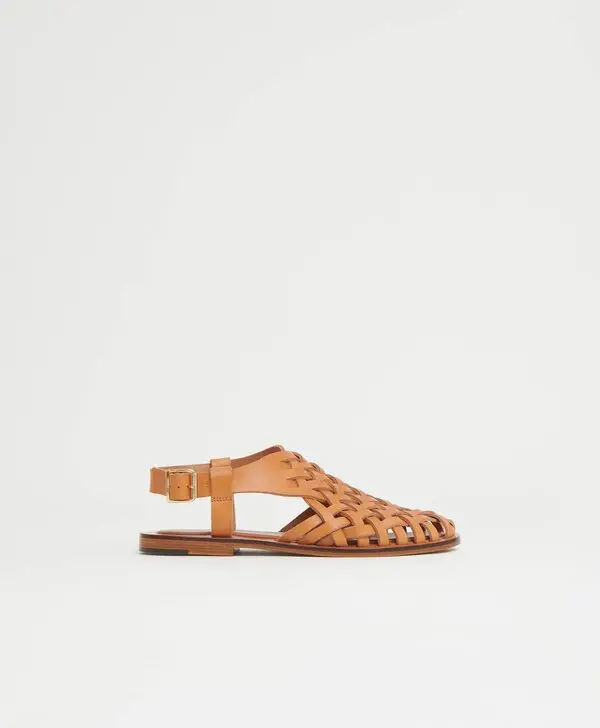 MANSUR GAVRIEL Woven Sandals - Cammello