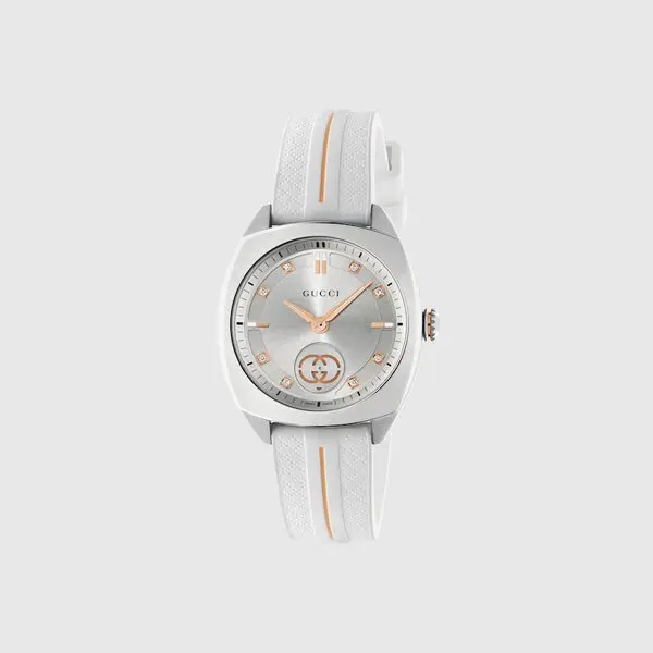 Gucci Interlocking Watch - Silver