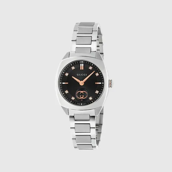 Gucci Interlocking 29mm Watch - Black