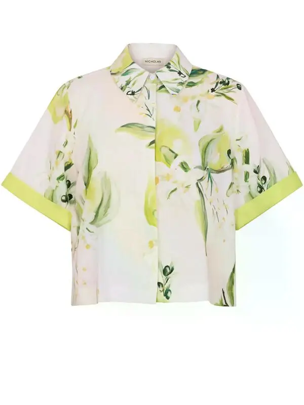 NICHOLAS Alessandra Floral Print Shirt