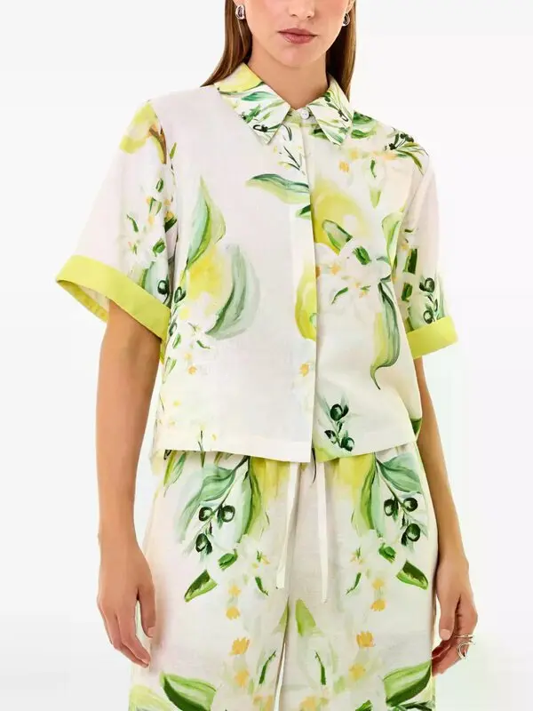 NICHOLAS Alessandra Floral Print Shirt