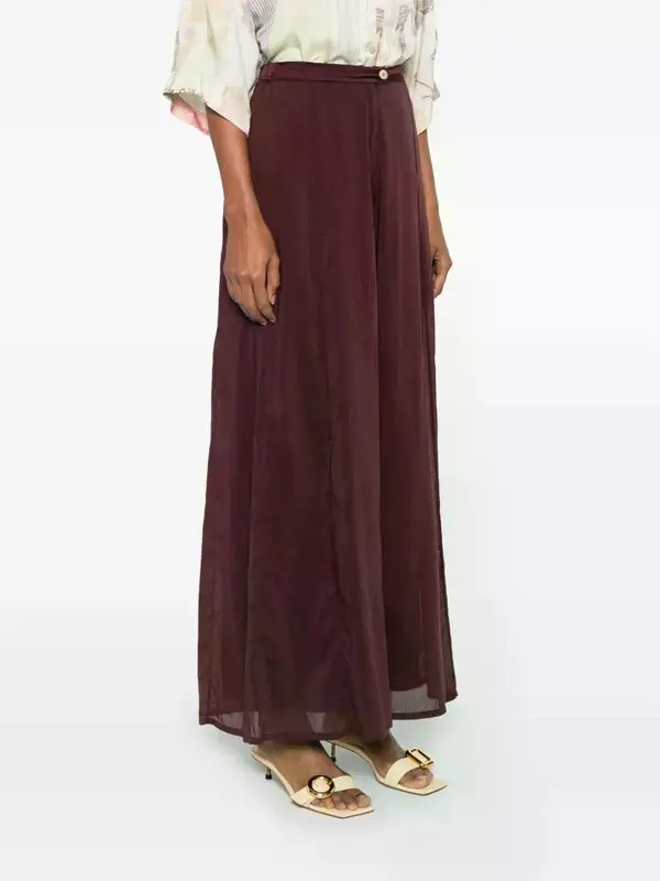 FORTE_FORTE Cropped Palazzo Pants
